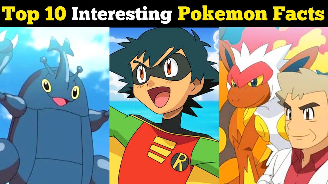 Top 10 INTERESTING Pokemon Facts | 10 UNKNOWN Pokemon Facts | Hindi ...