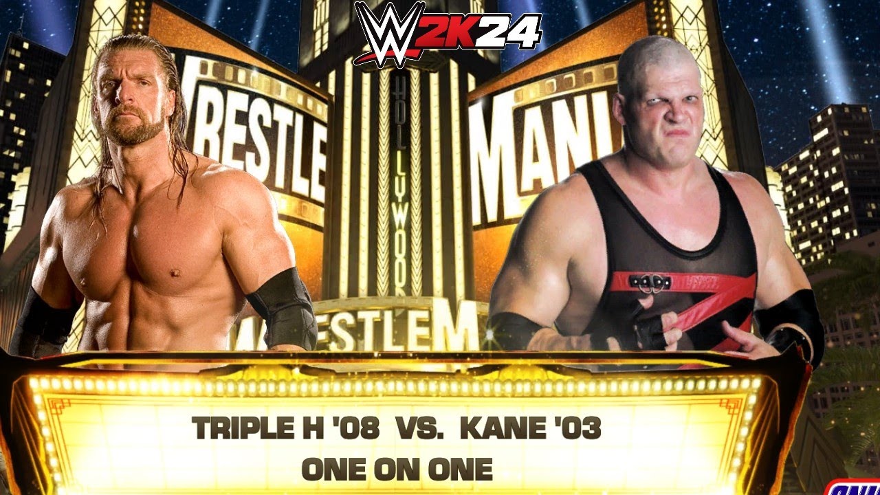 Full Match - Triple '08 vs Kane '03: Wrestlemania Goes Hollywood | WWE ...