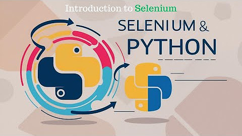Selenium with Python Complete Series - YouTube
