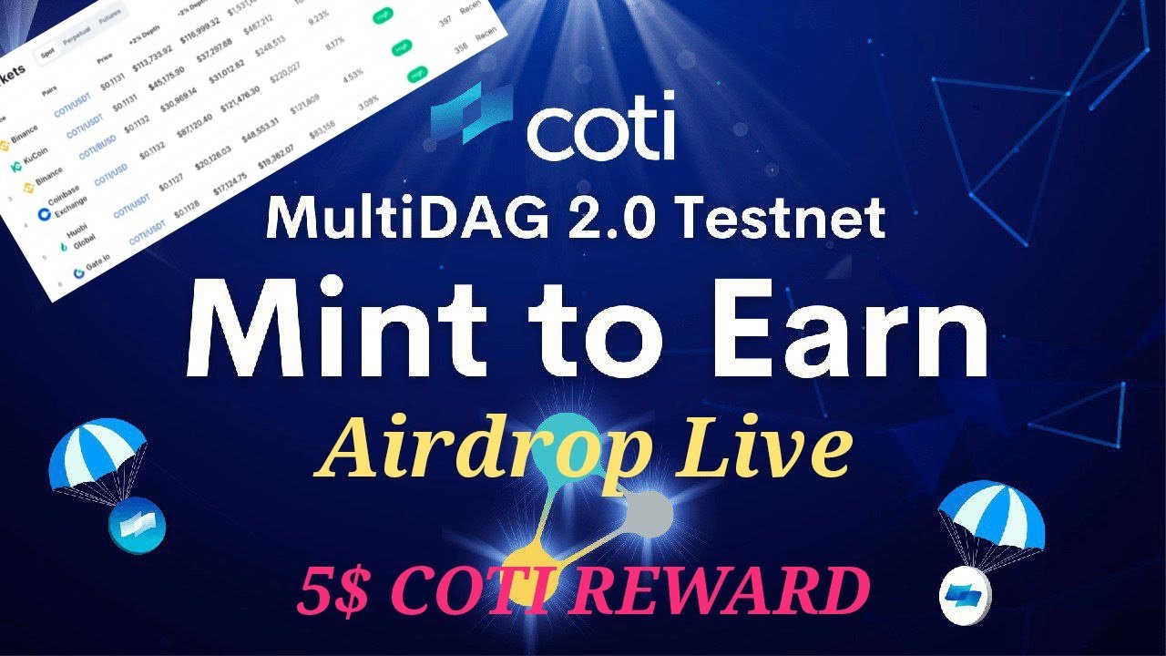 5$ COTI Reward || Coti Pay Wallet Airdrop || Coti Testnet || - YouTube