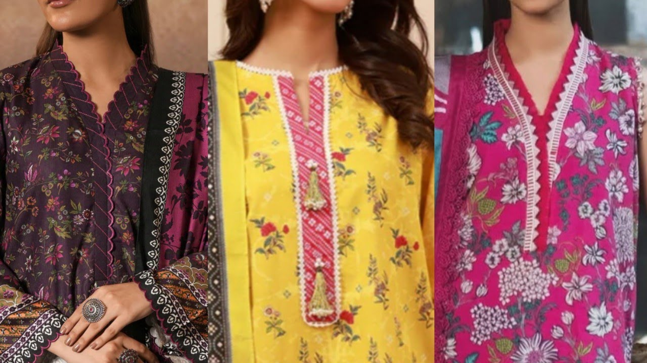 Stylish pati Neck Designs 2025/ lace Neck Design/ Neck Design For ...