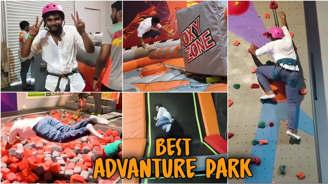 Oxyzone Advantures Park in Coimbatore 🔥 | wall climbing, Dutch ball ...