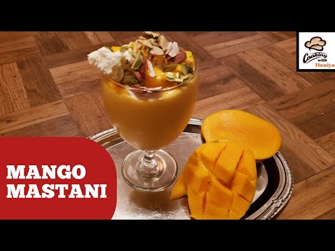mango mastani recipe | mastani drink recipe | mastani cold drink - YouTube