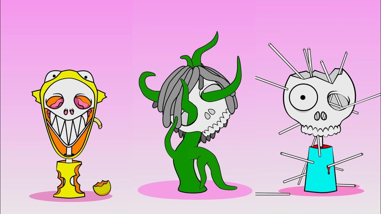 Scary Sprunki need help Sprunki Survived Animation #incredibox #sprunki ...