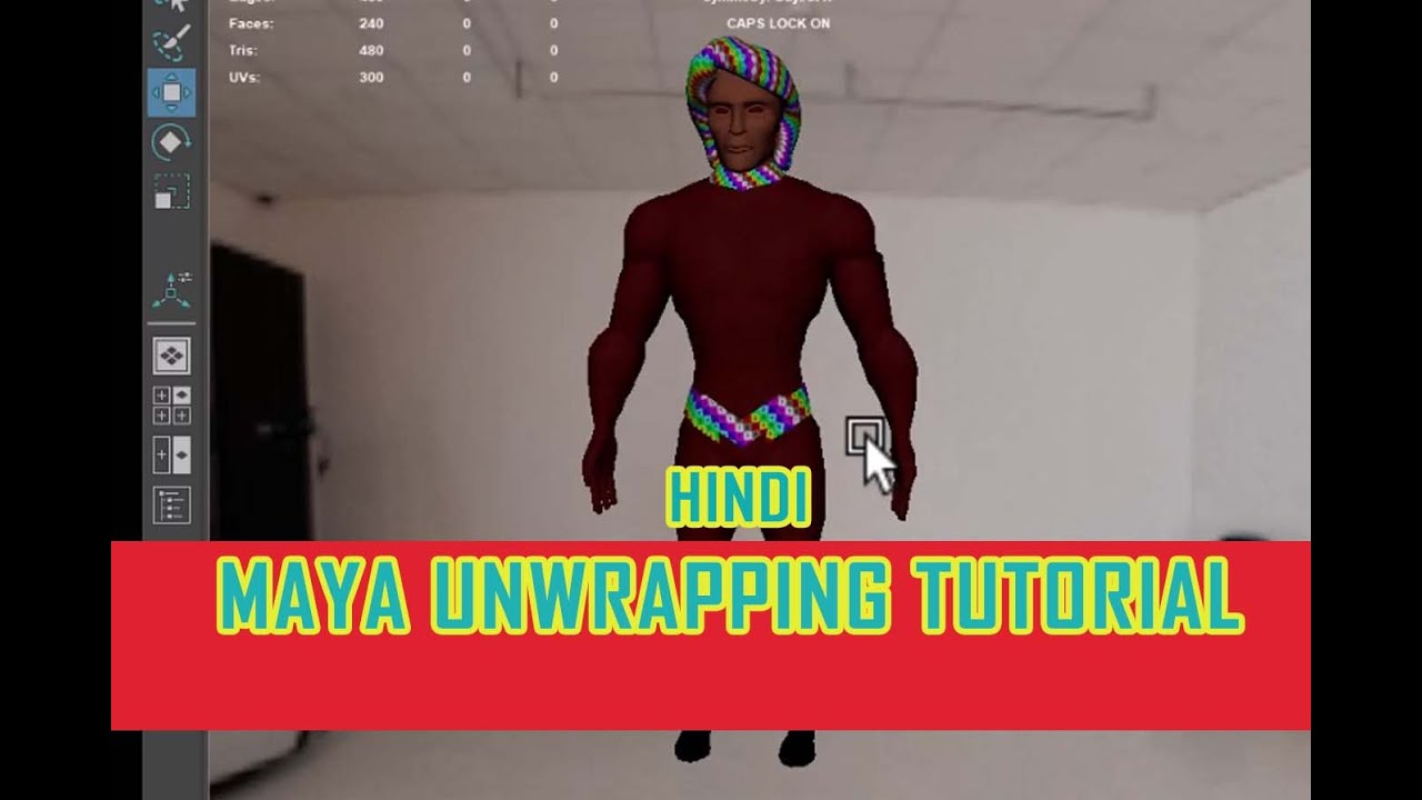 maya unwrapping tutorial| hair unwraping in maya |CHARACTER HAIR unwrap ...