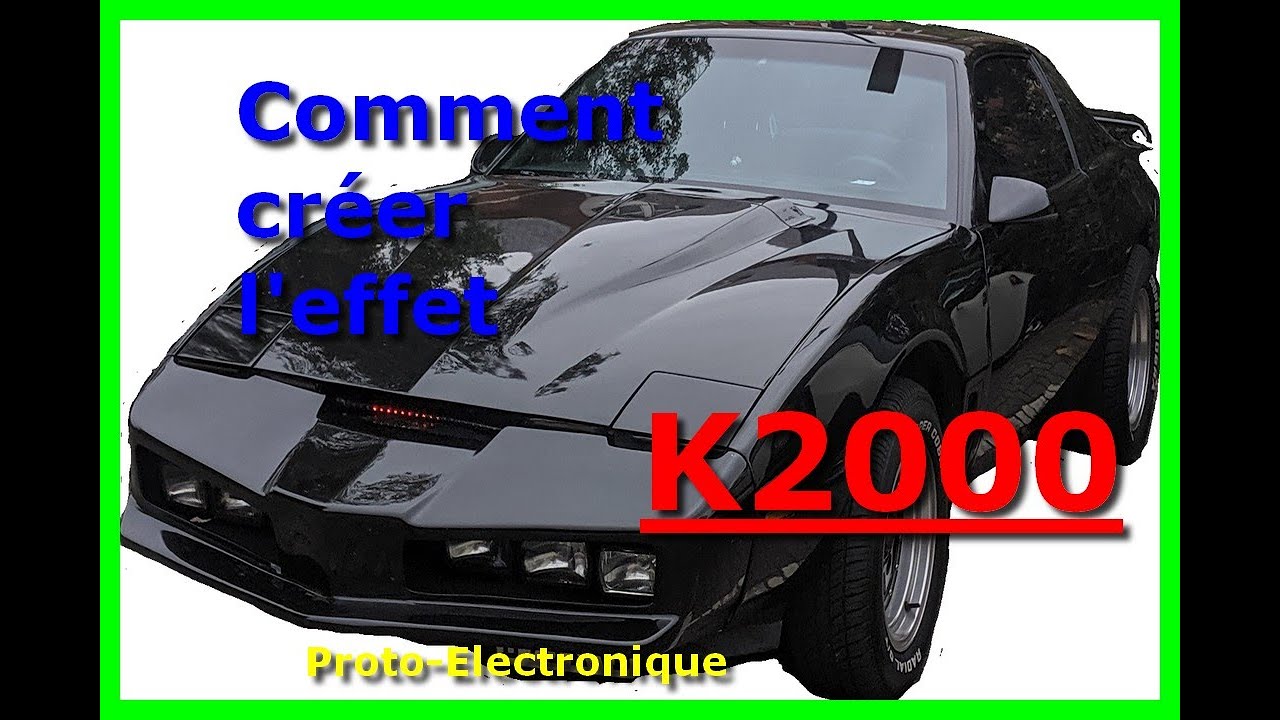 Comment créer l'effet K2000 - YouTube