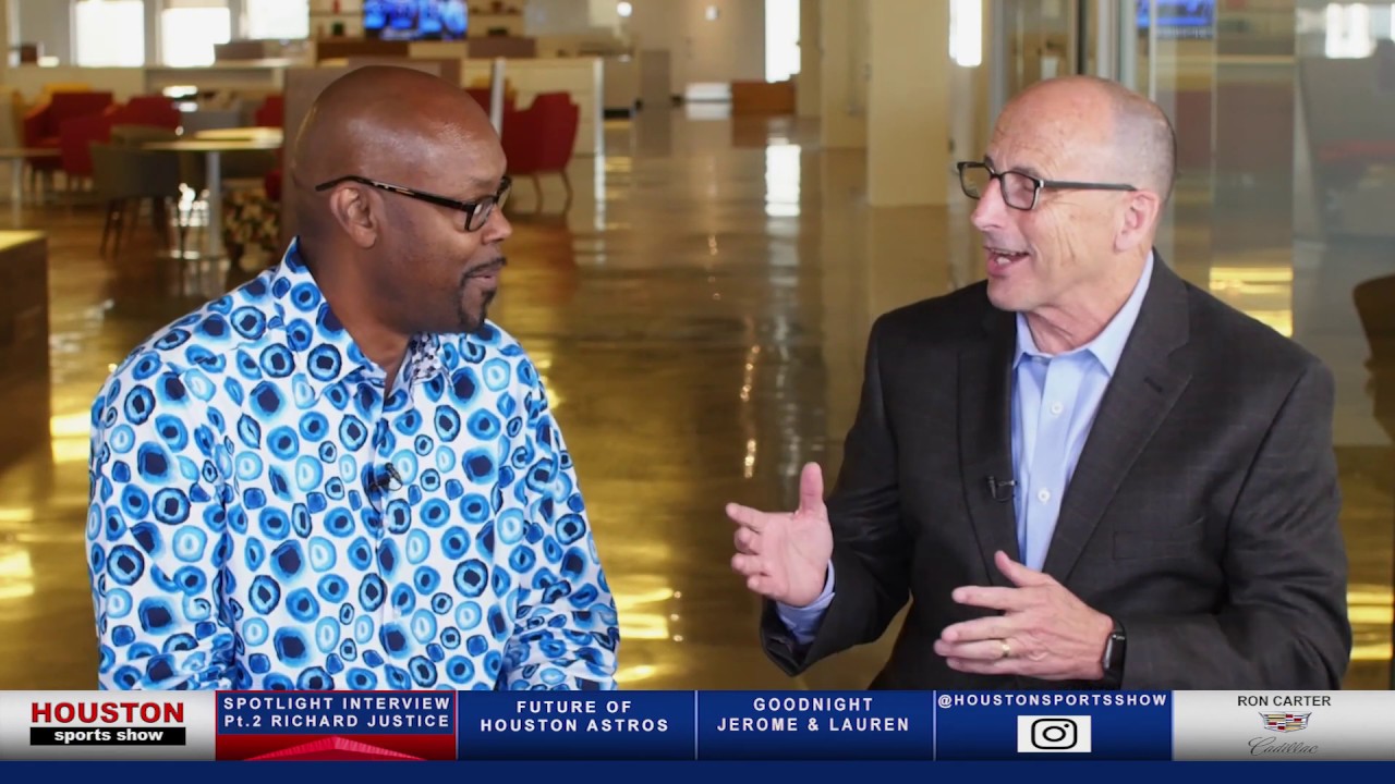 Spotlight Interview with Richard Justice on Astros - YouTube