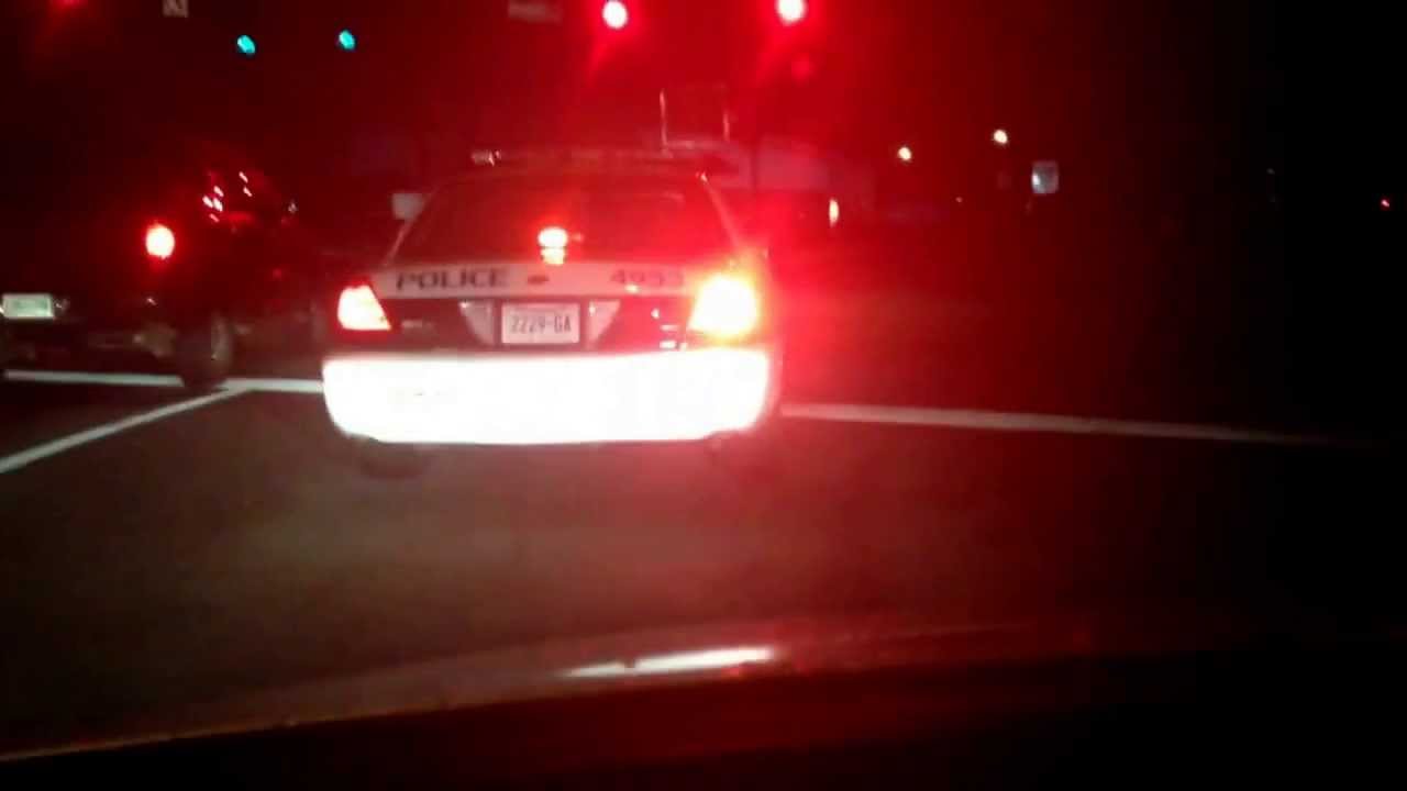 Chattanooga Police Car #4953 - 20+ MPH over the speed limit! - YouTube