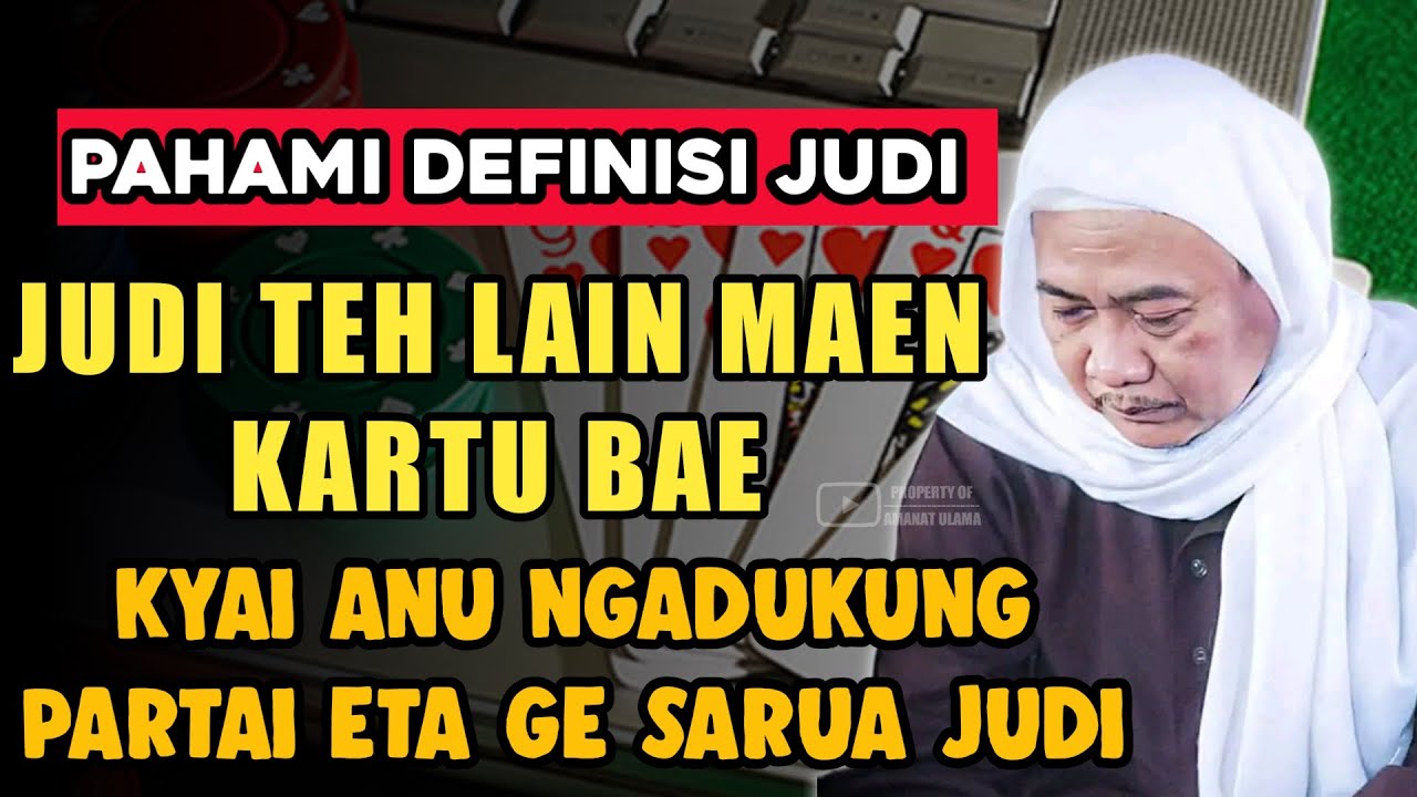 MEMAMAHI DEFINISI JUDI || ABUYA UCI TURTUSI - YouTube