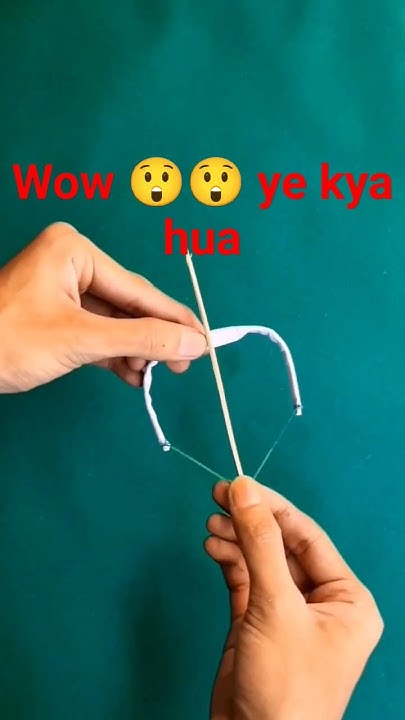 How To Make Paper Ka Teer Dhanush Easy And Fast😱😱 Shorts Shorts