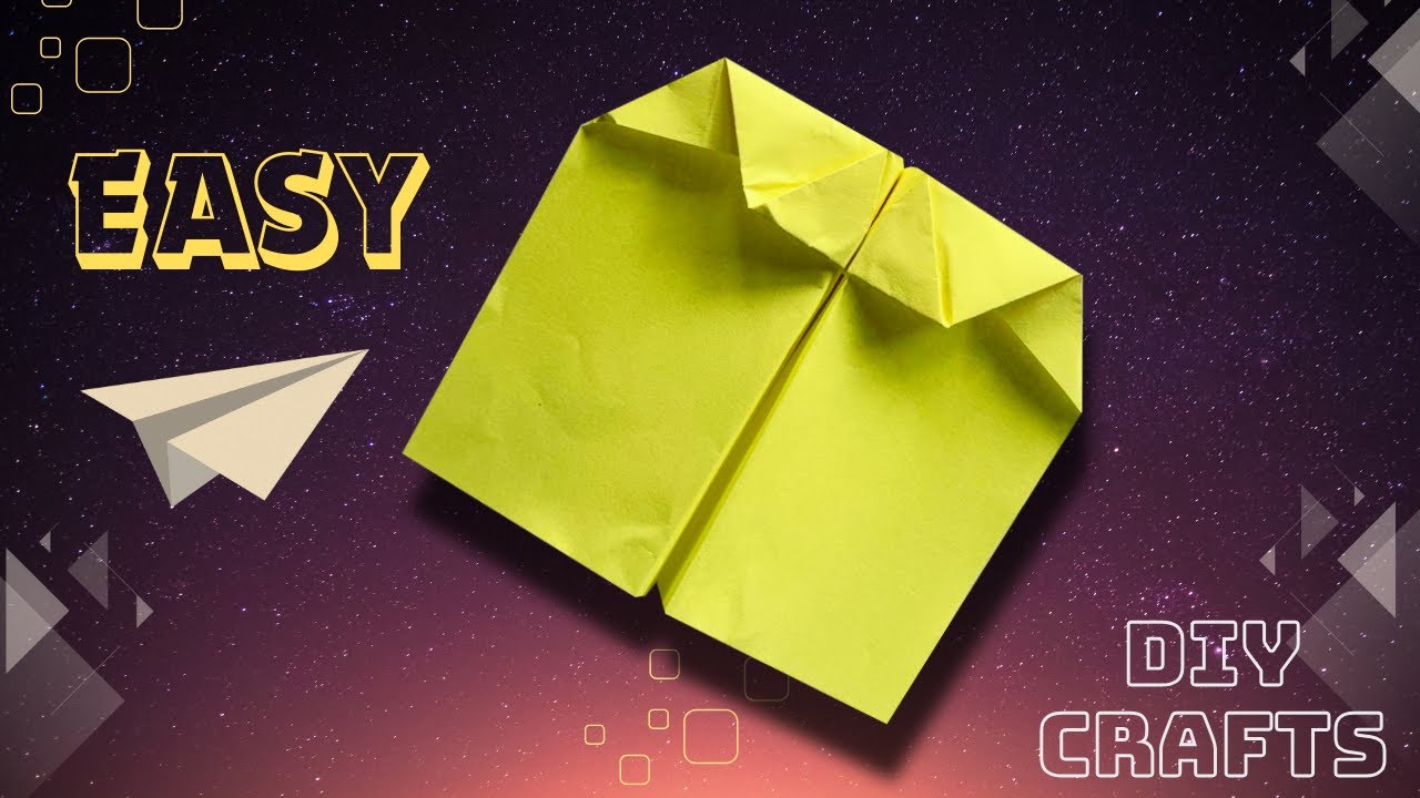 Origami Airplane Mastery: Mastering Flight with Basic Folds - YouTube