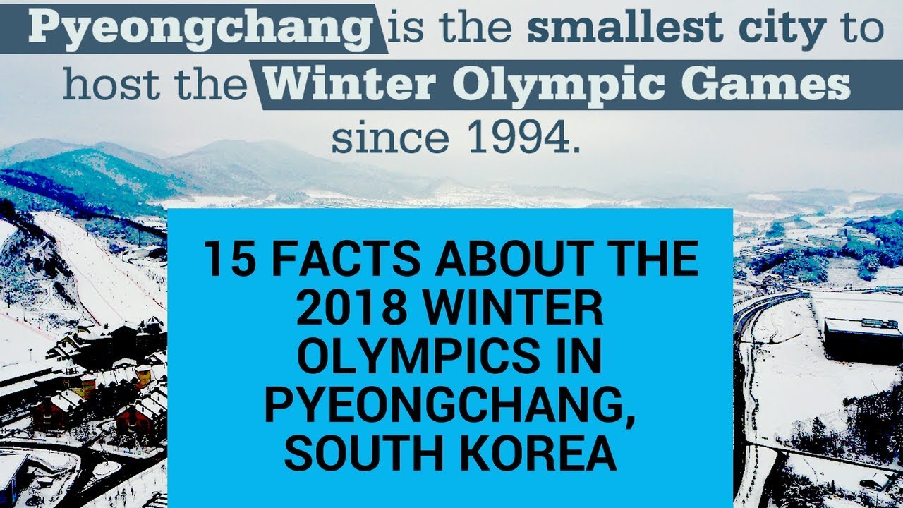 15 Facts About the 2018 Winter Olympics in Pyeongchang, South Korea ...