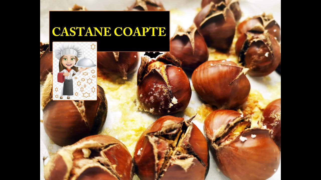 #Castane coapte la cuptor - YouTube