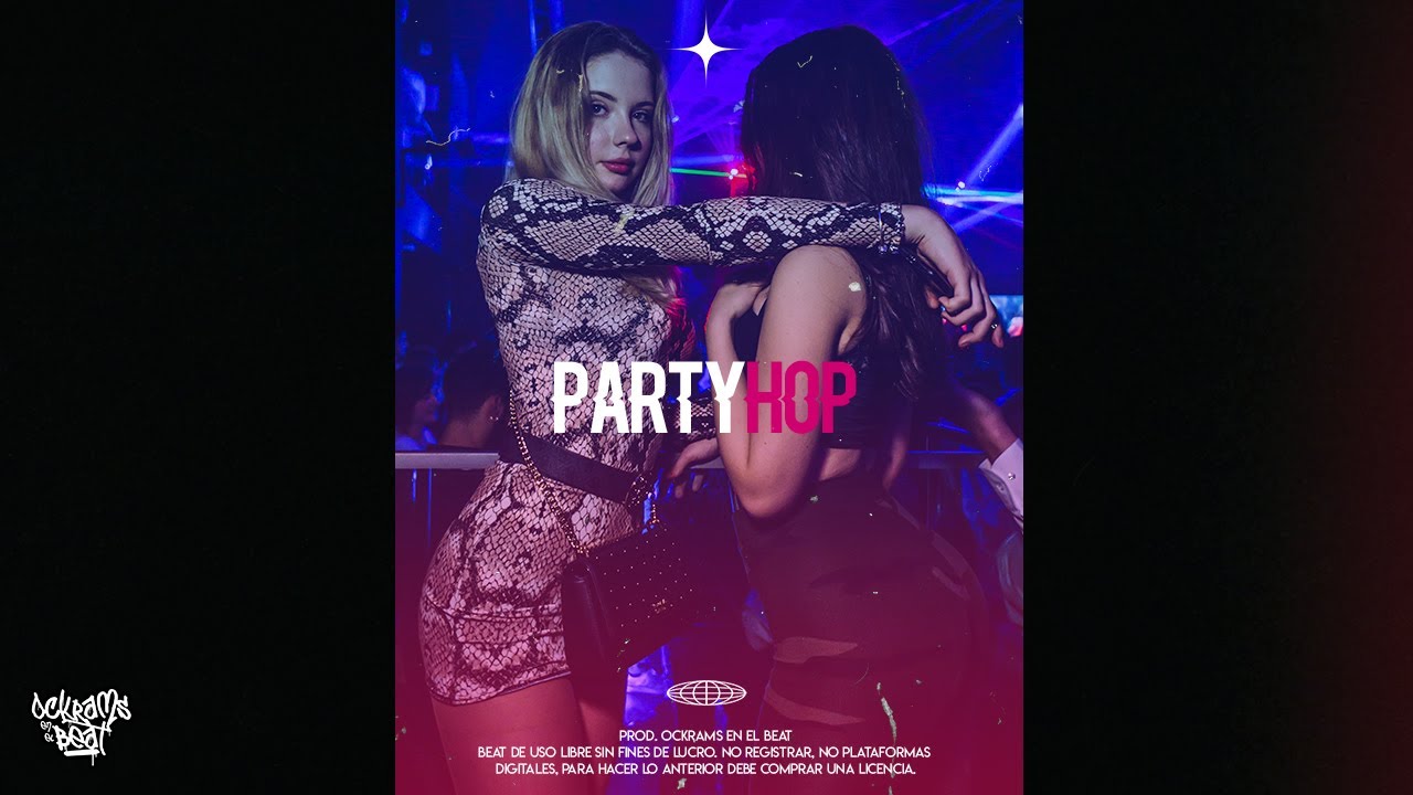 "PARTY HOP" - Base de Rap Club | Electro Rap Hip Hop Instrumental ️ - YouTube
