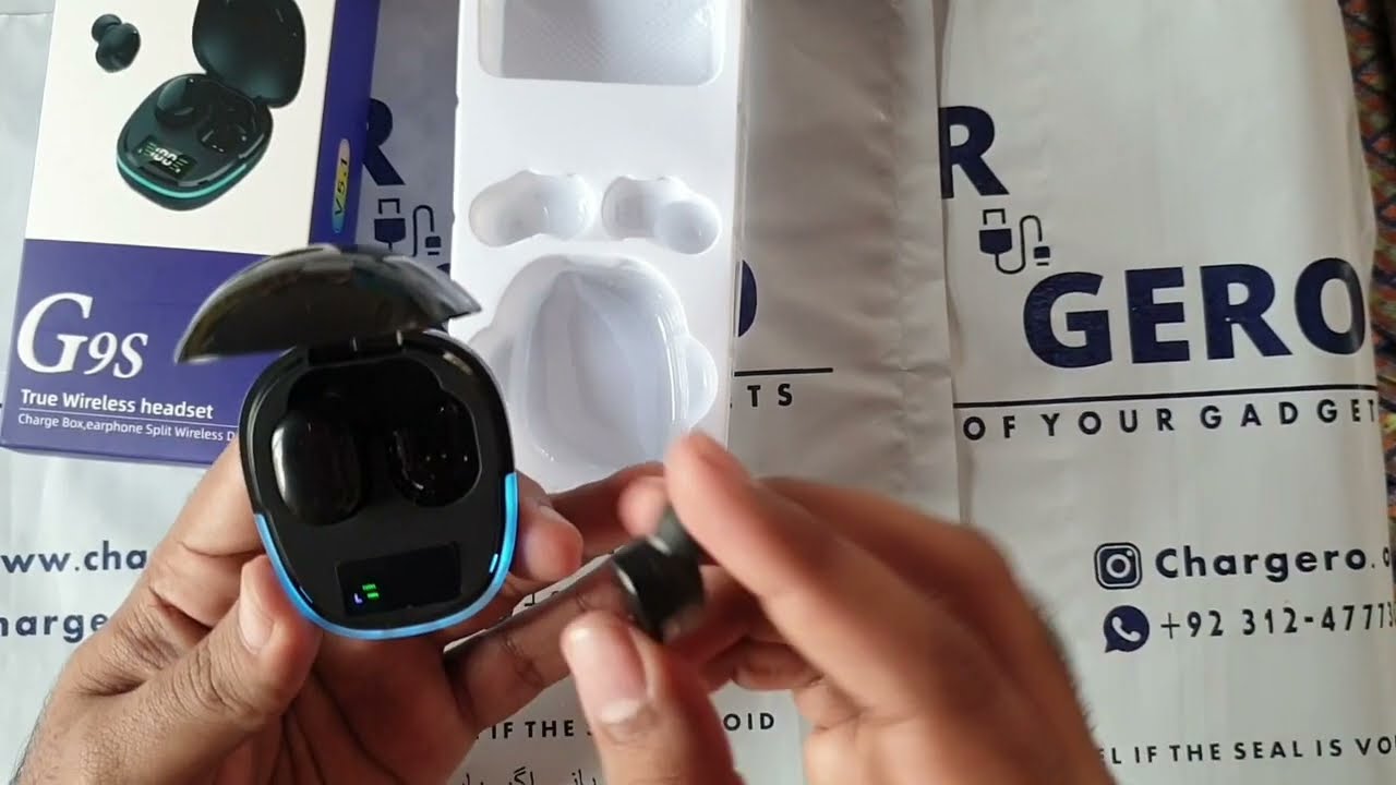 G9s Dual Bluetooth TWS Wireless Headset with mic - YouTube