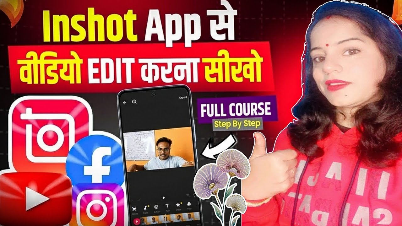 InShot App Full Video Editing Tutorial | Super Transitions Step By Step ...