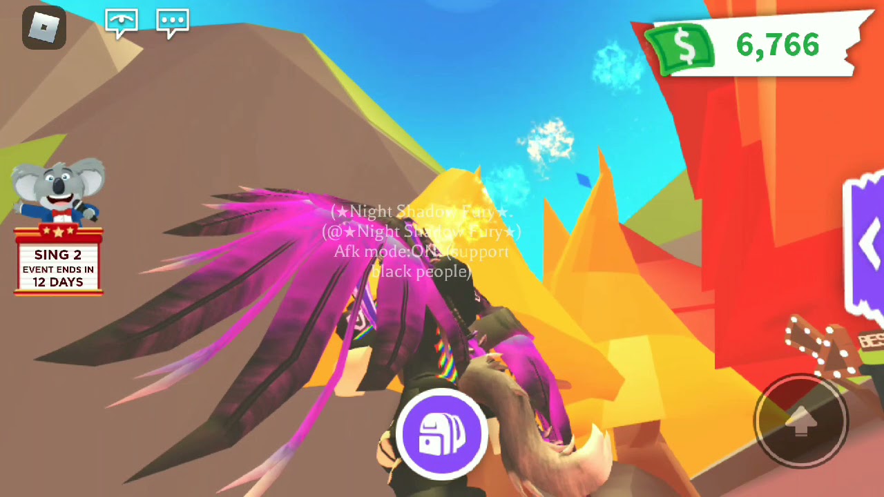 adopt me sing 2 Collab•★Night Shadow Fury★•how to find all items - YouTube