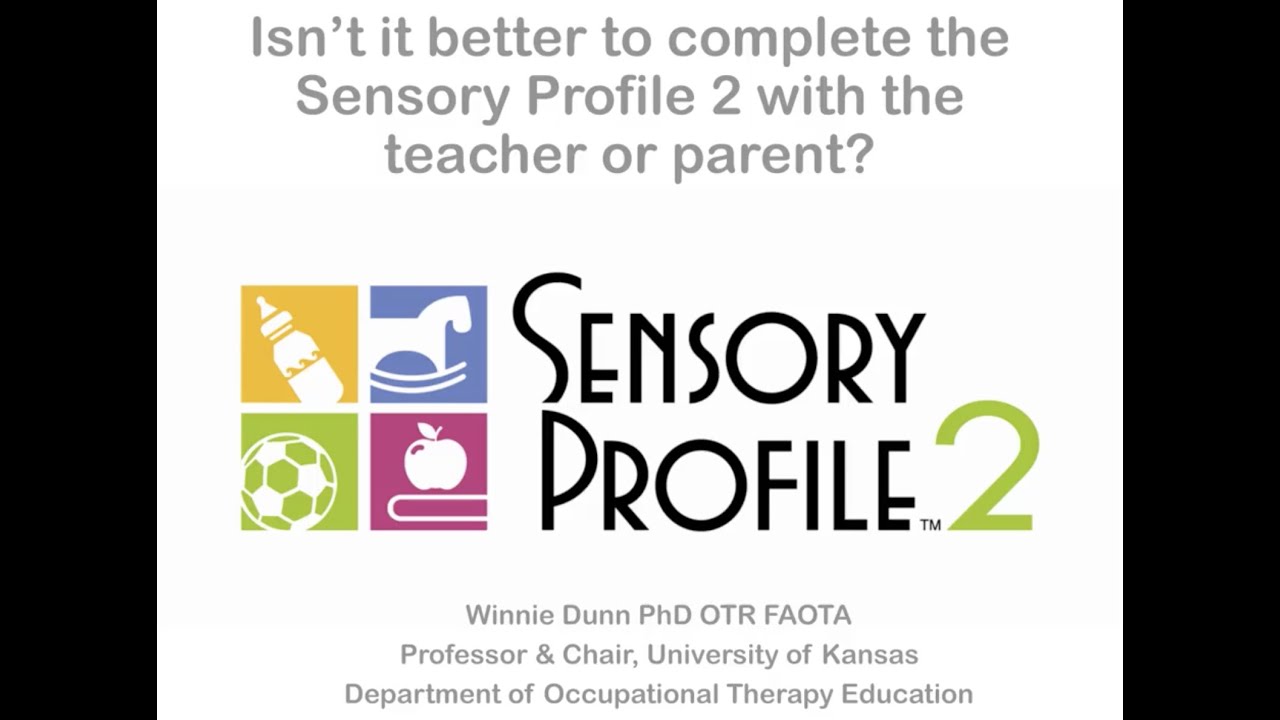 Sensory Profile 2 FAQ #2 - YouTube