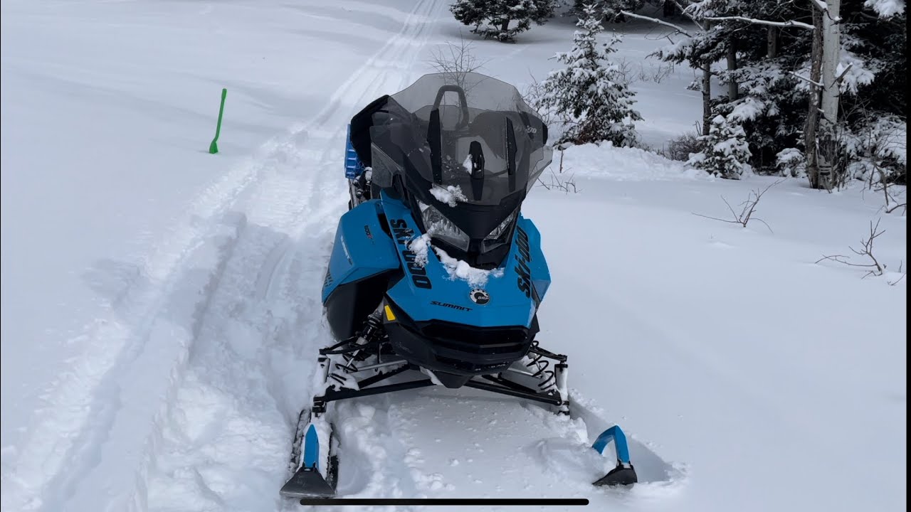 Snowmobile Self Rescue - YouTube