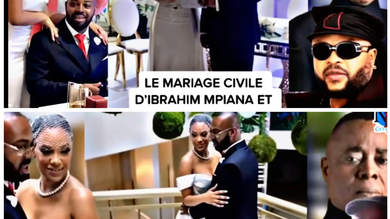 VIVEZ LE MARIAGE VIP DE MARLYNE EMENEYA ET ABRAHAM MPIANA V DIRE MUANA ...