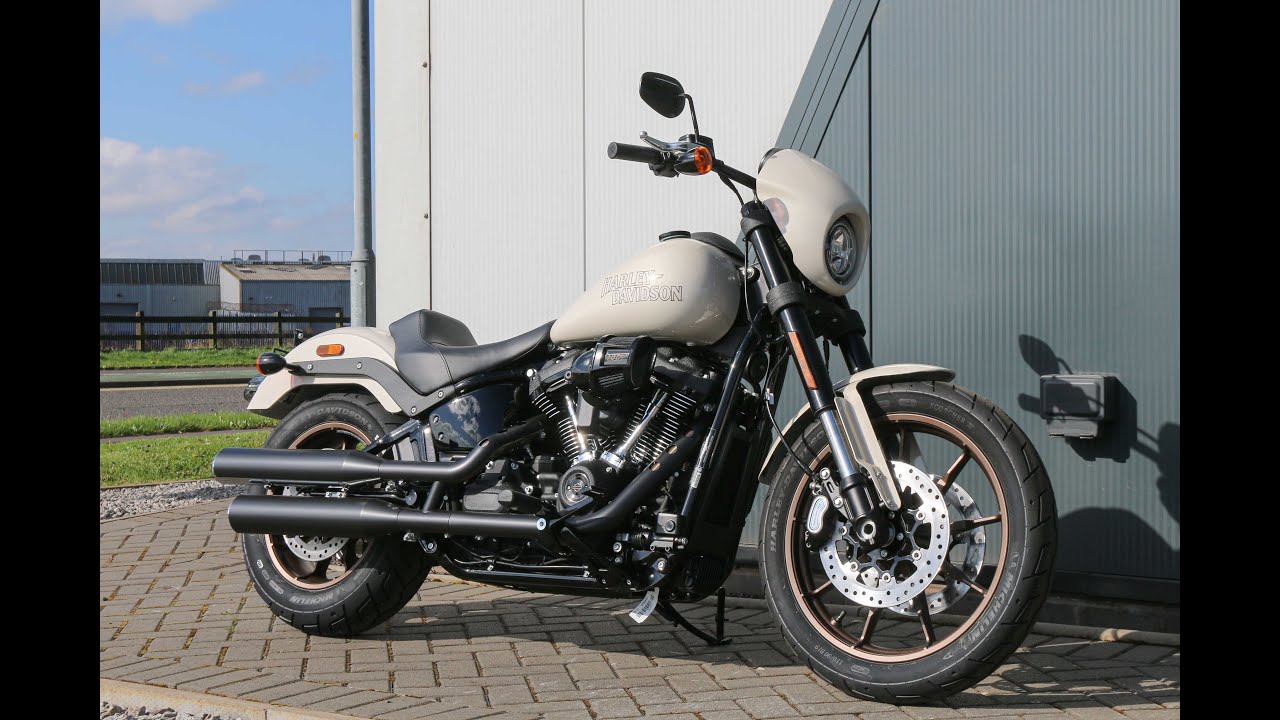 2023 Harley-Davidson FXLRS Low Rider S in White Sand Pearl - YouTube