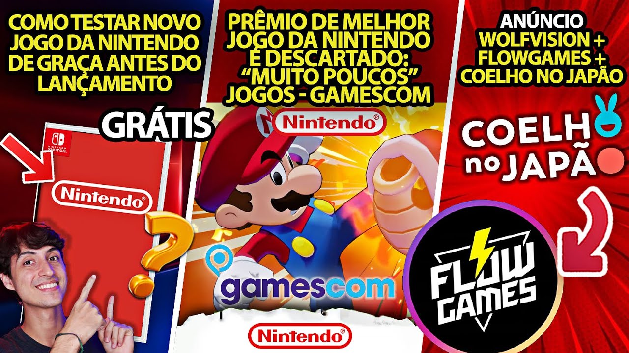 Como testar NOVO JOGO da Nintendo de GRAÇA ANTES DE LANÇAR | ANUNCIO ...
