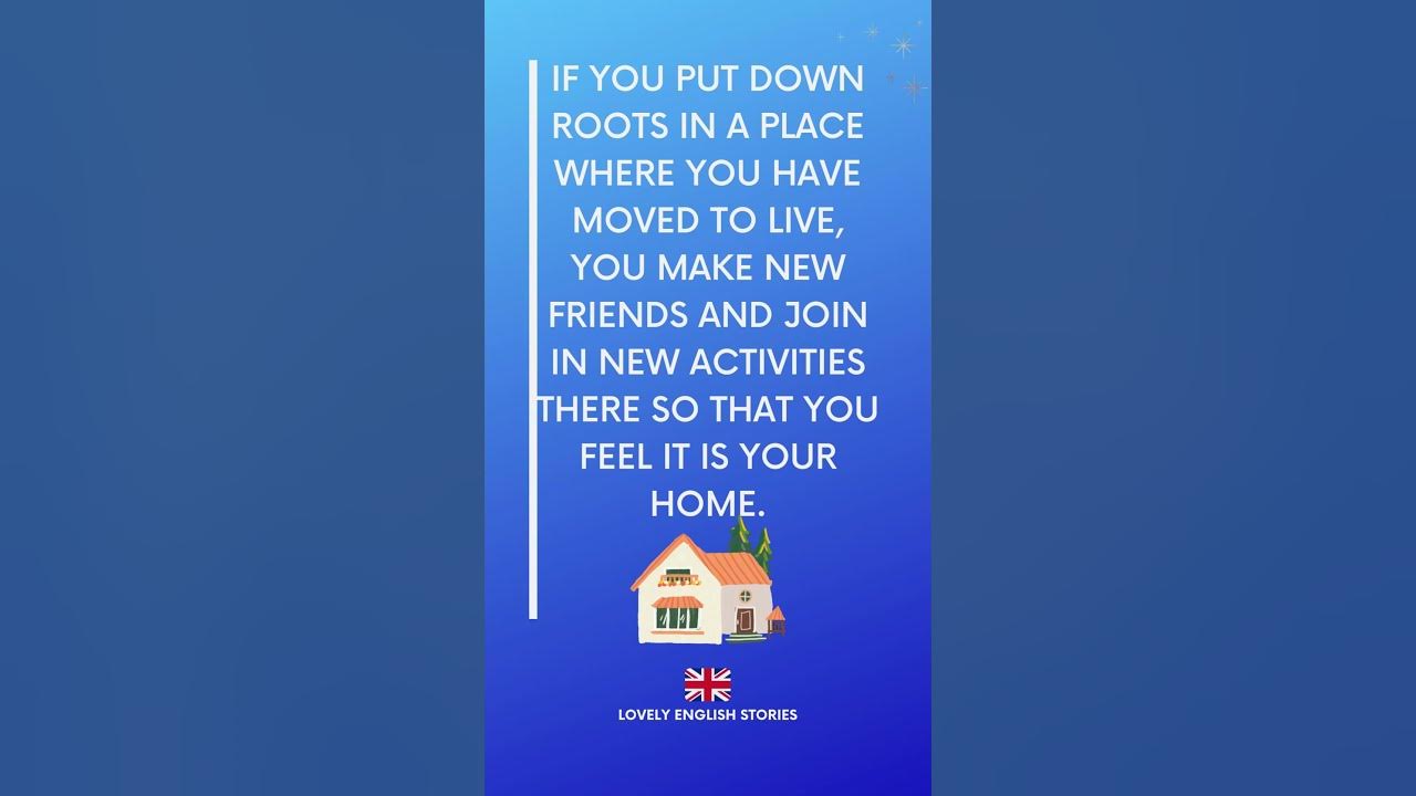ADVANCED ENGLISH IDIOM To Put Down Roots Meaning Lovely English advanced-english-idiom-to-put-down-roots-meaning-lovely-english