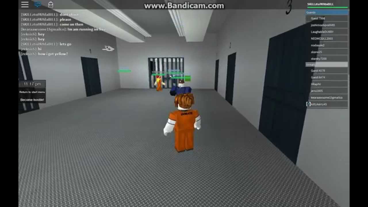 ROBLOX prison break amazing fun - YouTube