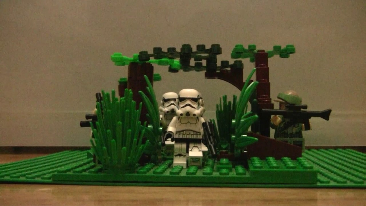 Lego Star Wars Mini Moc: Ambush on Endor - YouTube