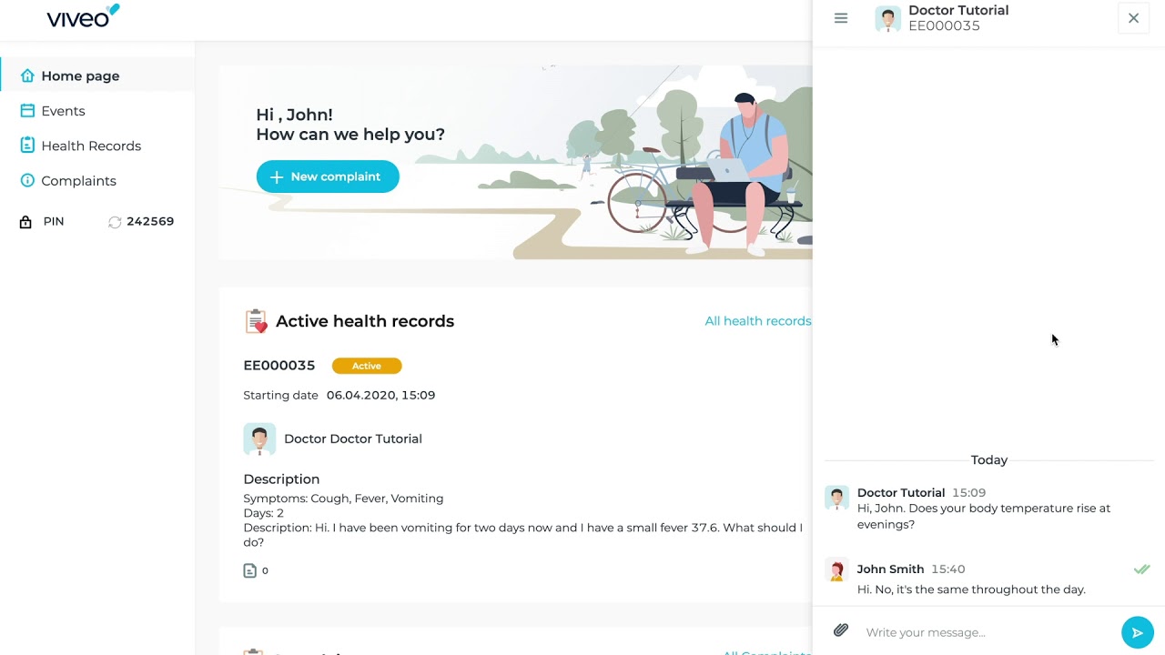 For Patients - How to use Viveo - YouTube
