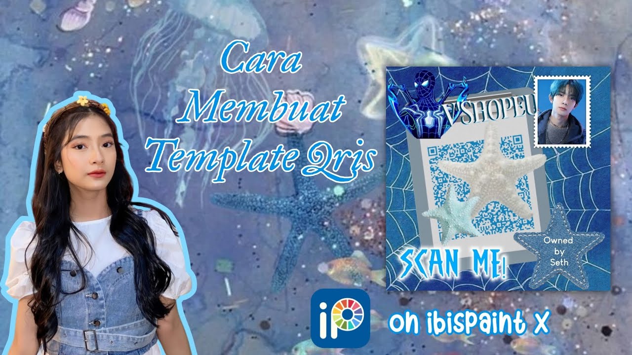 cara membuat template qris/qr deco simpel! - YouTube