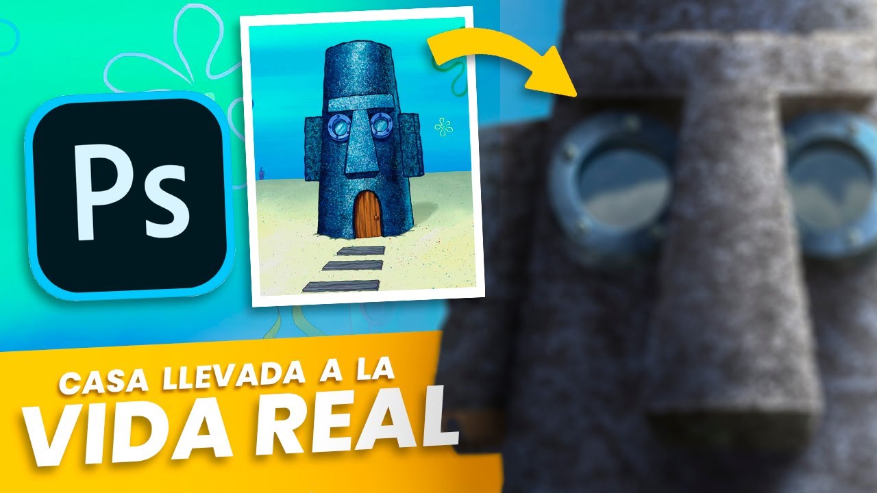 La Casa De Calamardo En La Vida Real Bob Esponja | Los Momentos Más