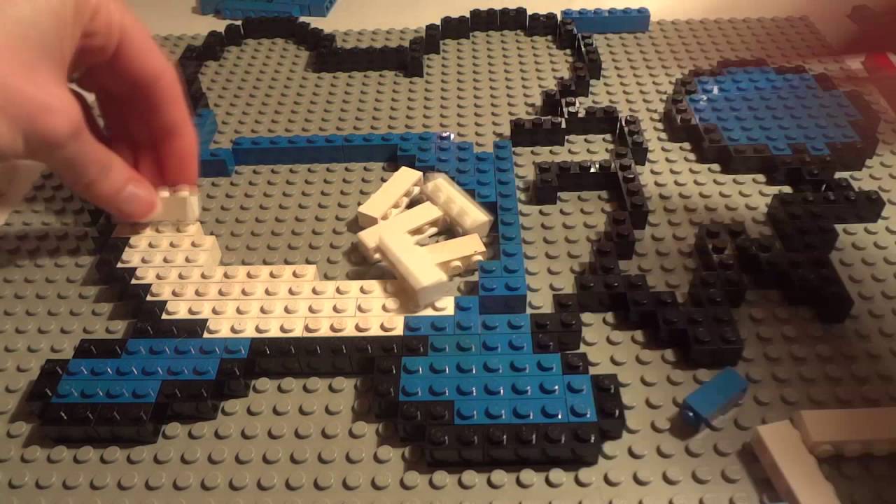 Pokemon Lego Pixel Build - Marill - YouTube