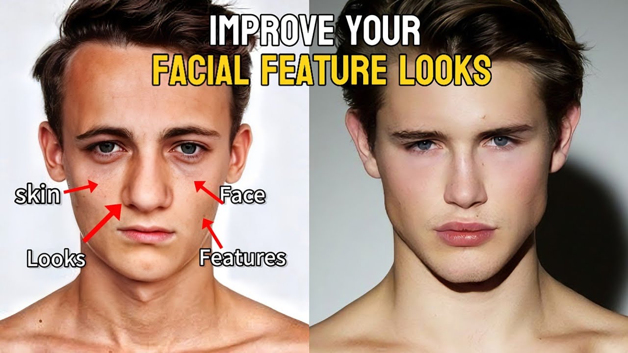 Improve Your Facial Features Look🔥. - YouTube