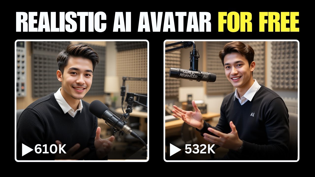 3 Ways to Create Ultra realistic Talking AI Avatar for Free - YouTube