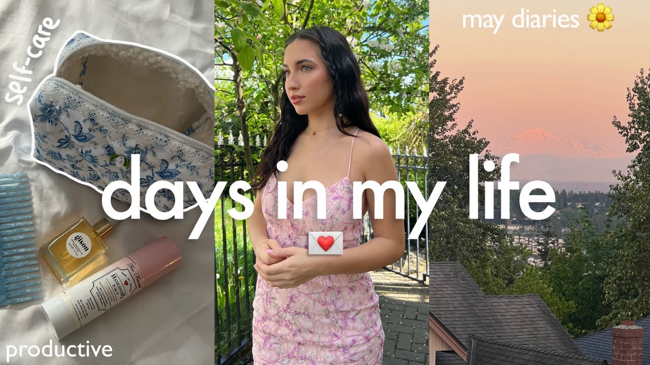 productive days in my life 💌 self-care, beach day, doing things alone ...