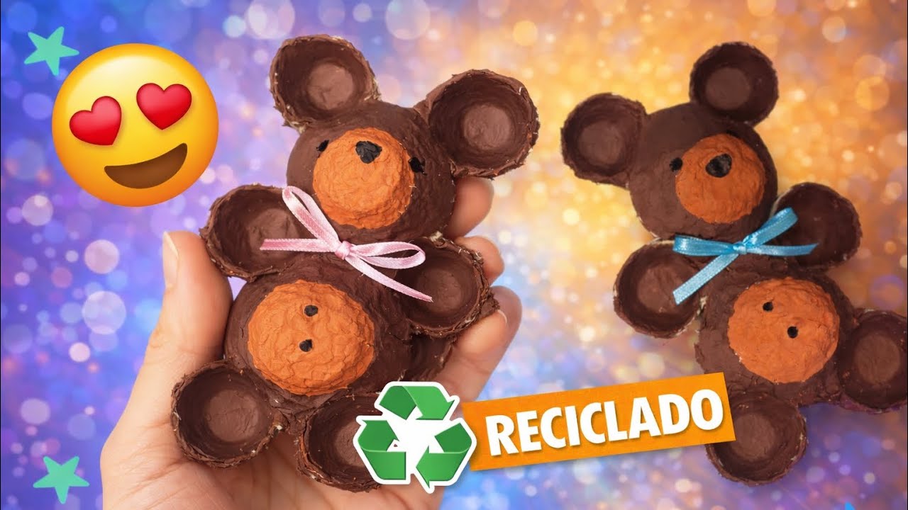 Manualidades De Oso Pardo Osito Con Revistas 🐻 #diy