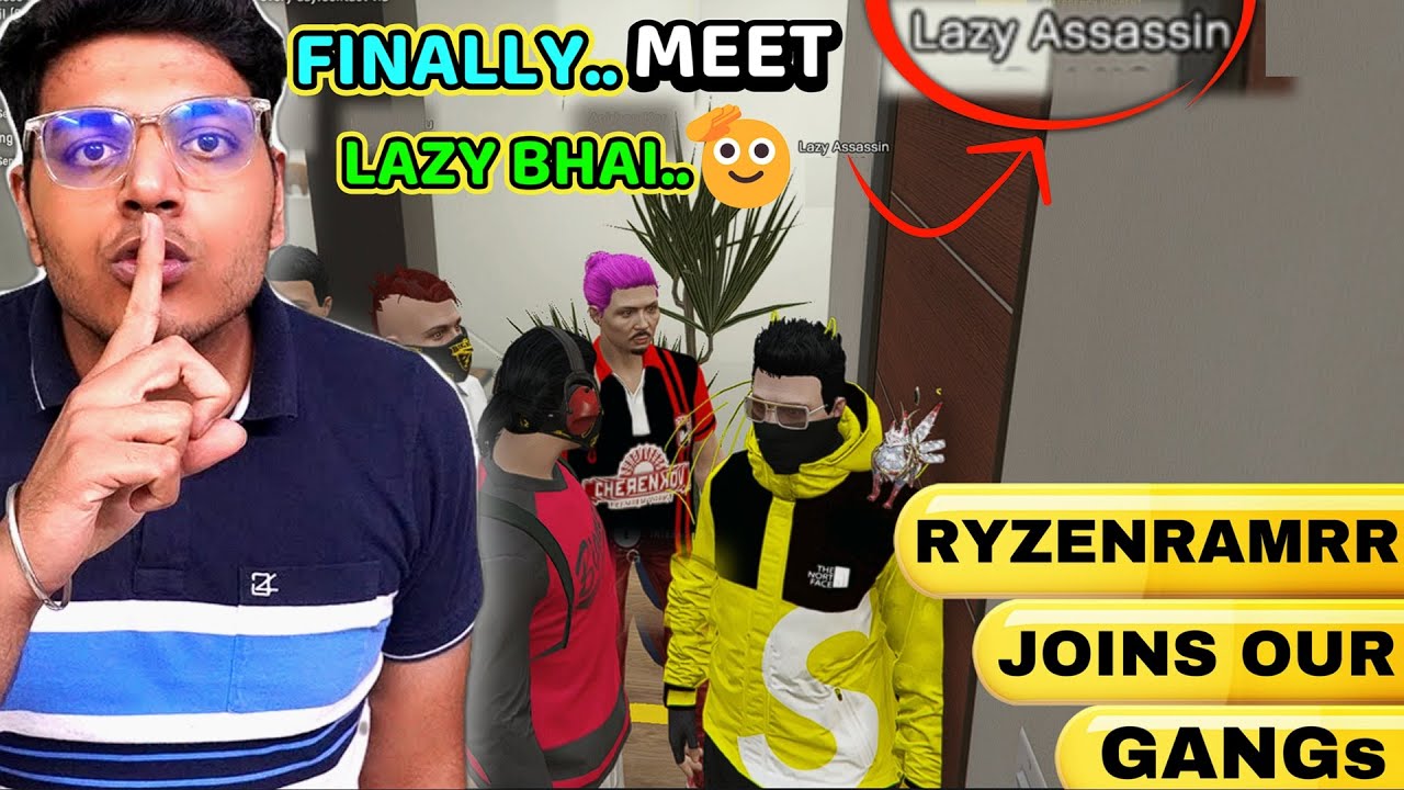 Welcome To Our Gang In GTA 5 GRAND RP | En3 Official Lazy Family | GTA ...