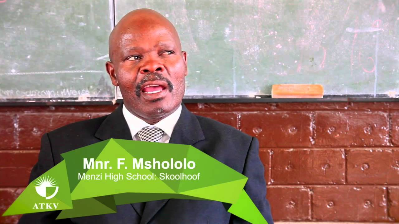 ATKV-Sterskole Menzi High School - YouTube