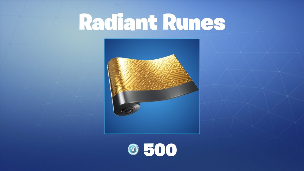 Radiant Runes | Fortnite Wrap - YouTube