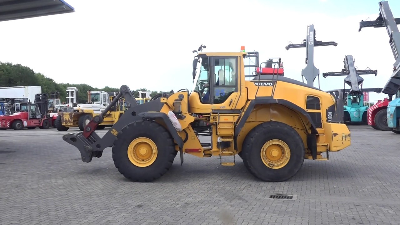 DIV1290 Volvo L180H from 2015 - YouTube