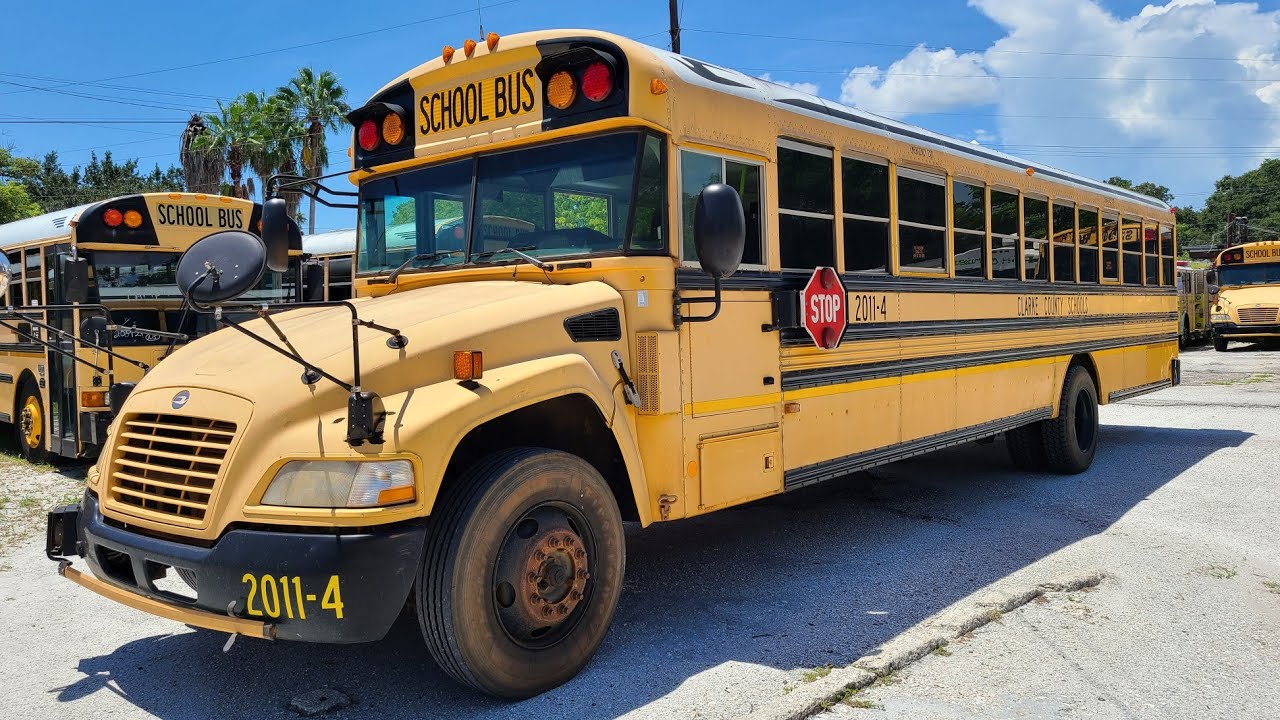 2011 Blue Bird Vision - YouTube