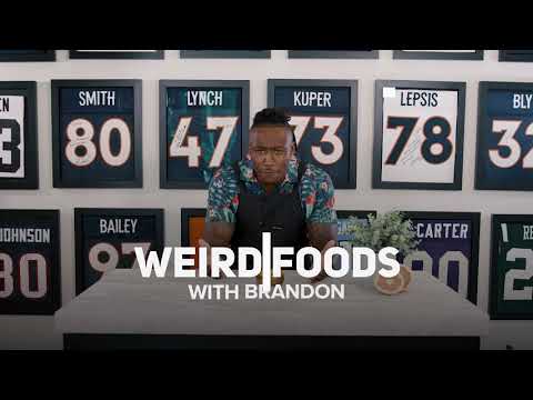 Weird Foods With NFL All-Pro Brandon Marshall - YouTube