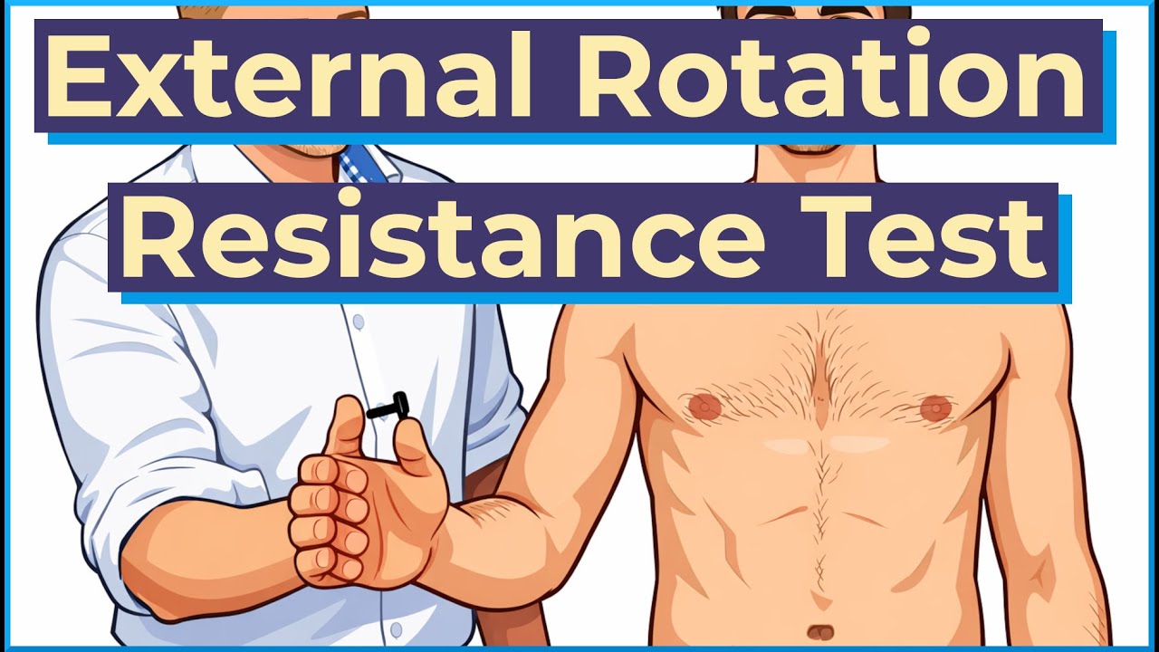 External Rotation Resistance Test | Rotator Cuff - YouTube