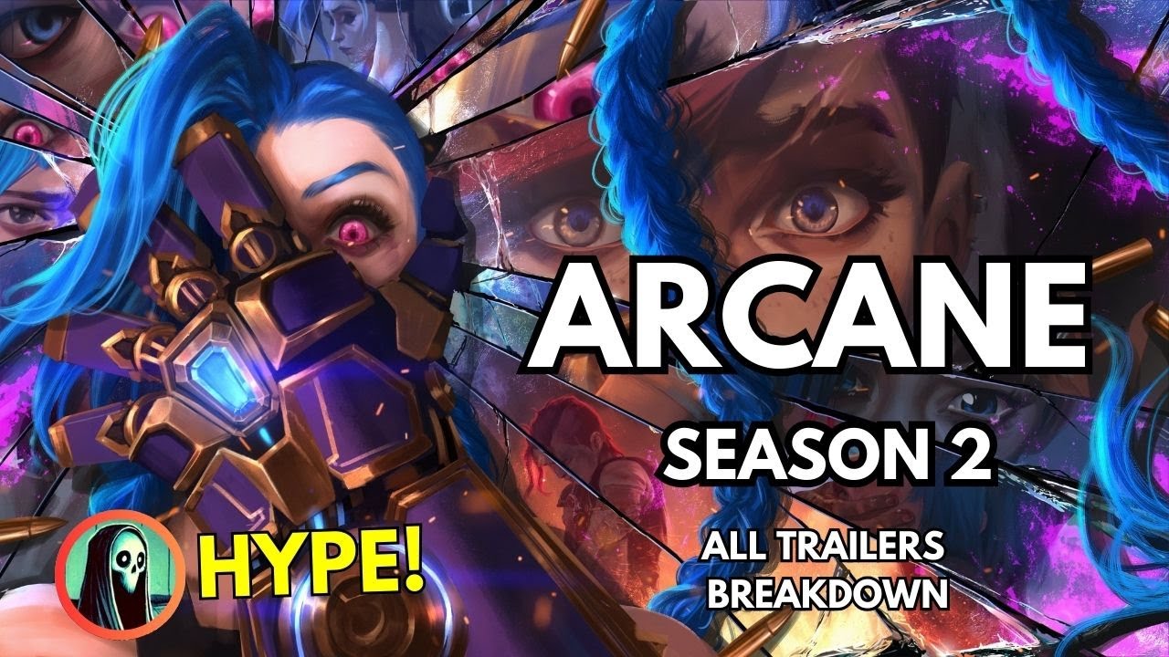 Arcane Season 2 Trailers Breakdown - YouTube