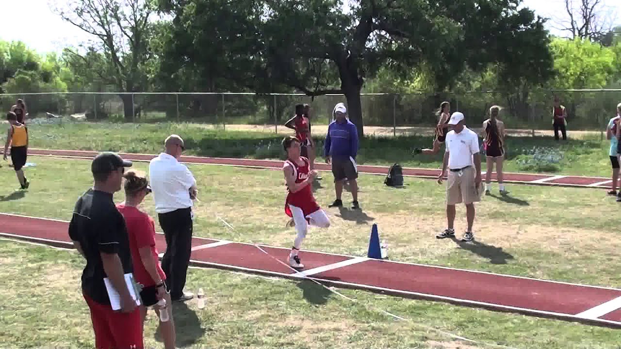 Jackson Triple Jump District 2nd Place 7th Grade 34'6" - YouTube