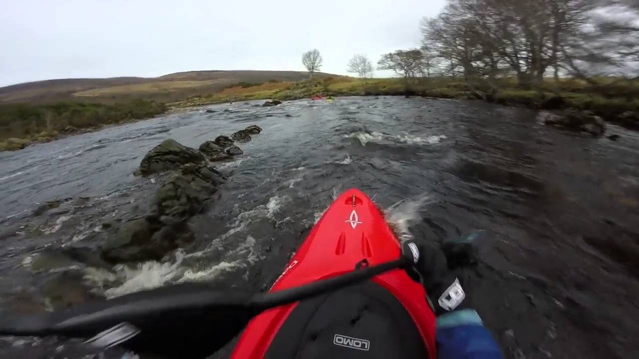 Kayaking River Carron - YouTube