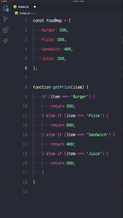 AVOID TOO MANY IF ELSE#shorts #ytshorts #reactjs #java #javascript #viral #trending # ...