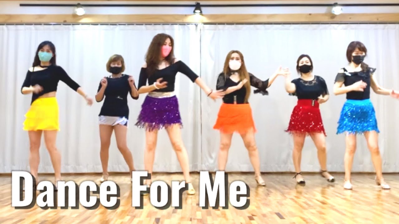 Dance For Me Line dance / Beginner / 댄스 포 미 초급 라인댄스 - YouTube