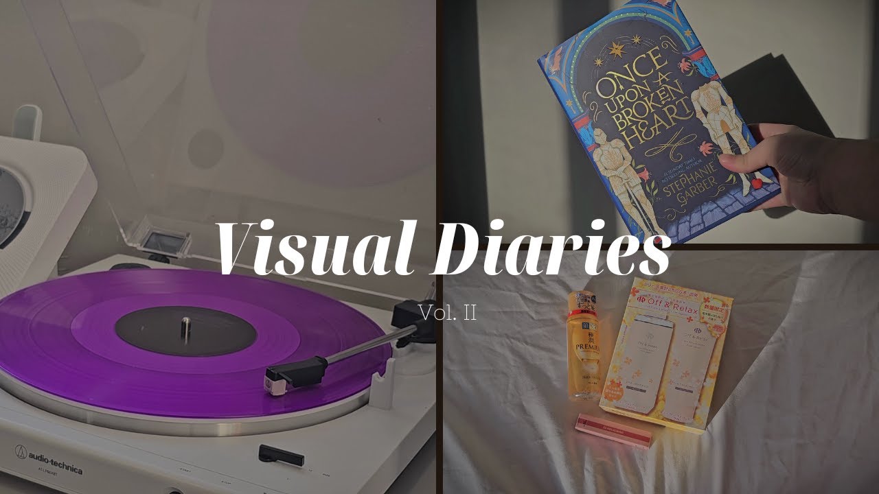 Visual Diaries | slow days, baking, unboxing - YouTube